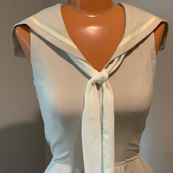 Modcloth | Dresses | Sea Shanty Singing Dress In Cream From Modcloth ...